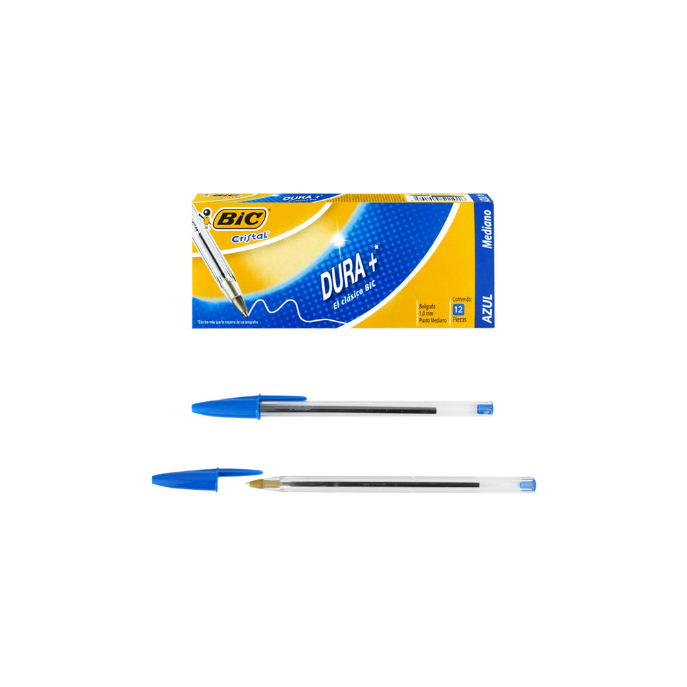 Bolígrafo Bic Cristal M-250 Punto Mediano. – Du Papier México