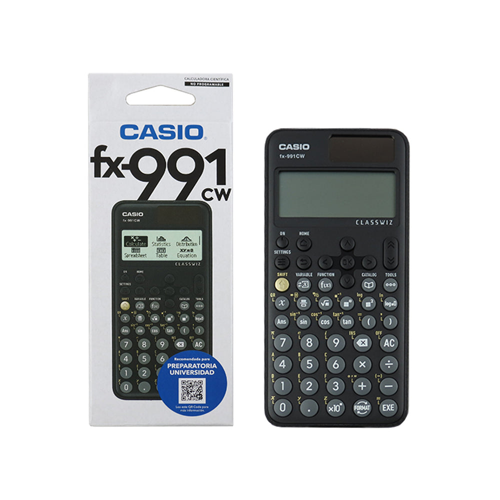 Calculadora científica Casio fx-991CW. – Du Papier