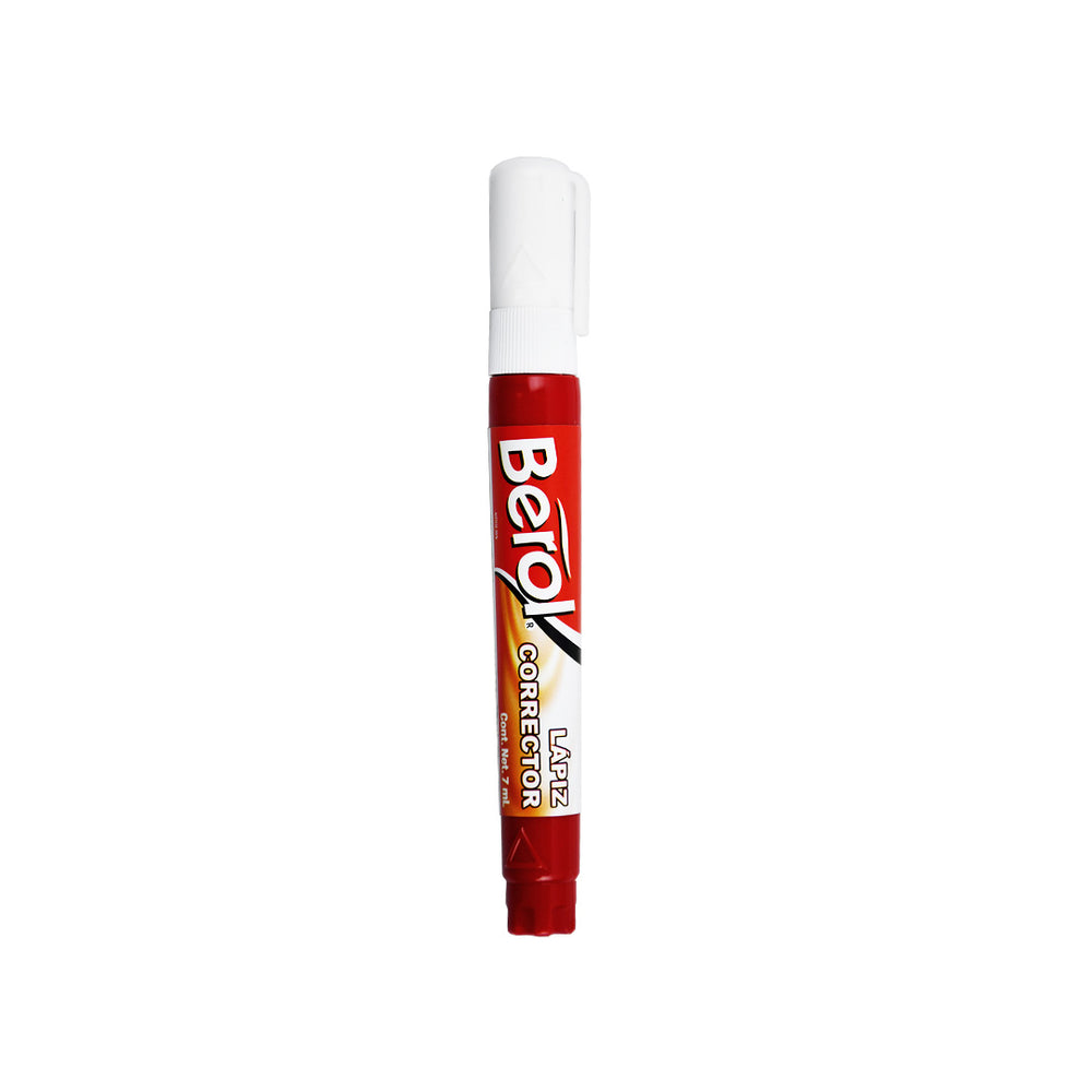 Corrector Lápiz Berol Tipo Pluma Líquido de 7 ml. – Du Papier