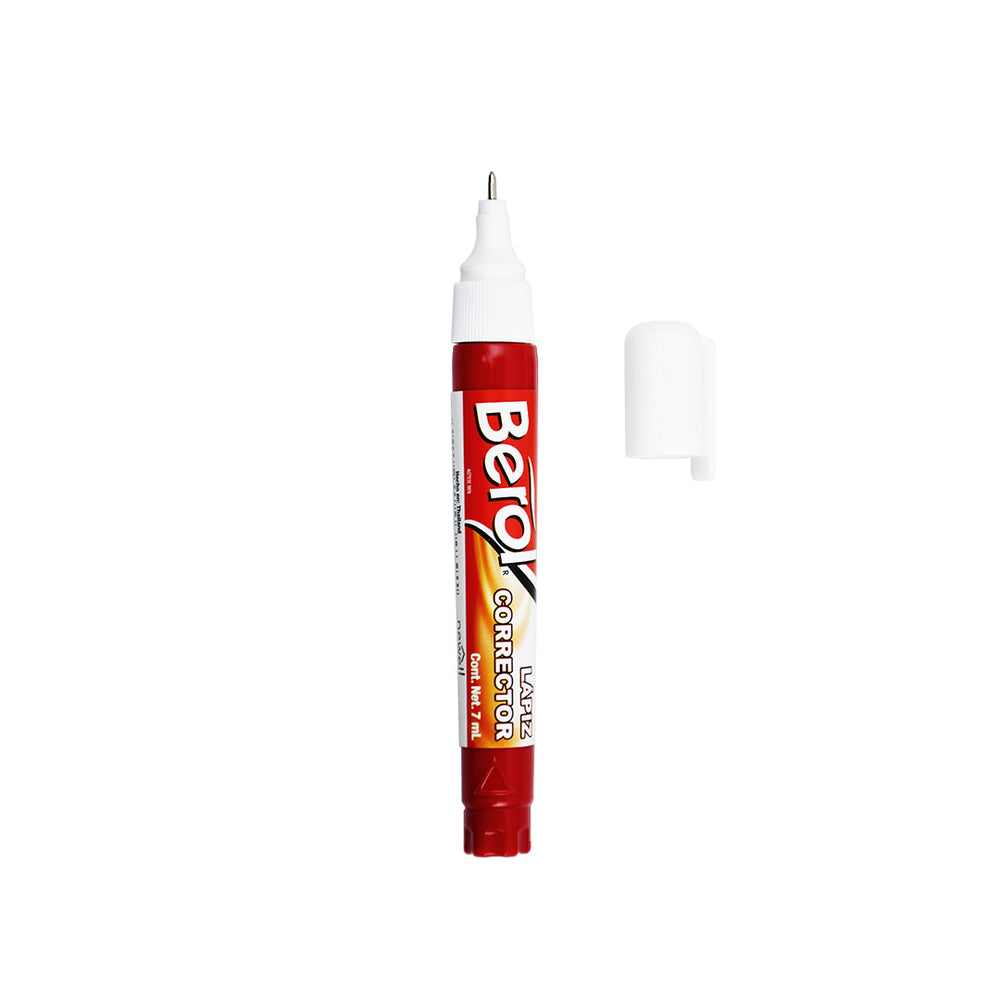 Corrector Lápiz Berol Tipo Pluma Líquido de 7 ml. – Du Papier
