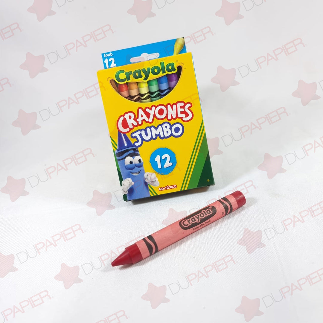 Tabla De Colores De Crayones Crayola Crayones Jumbo D'Skool 12 Piezas