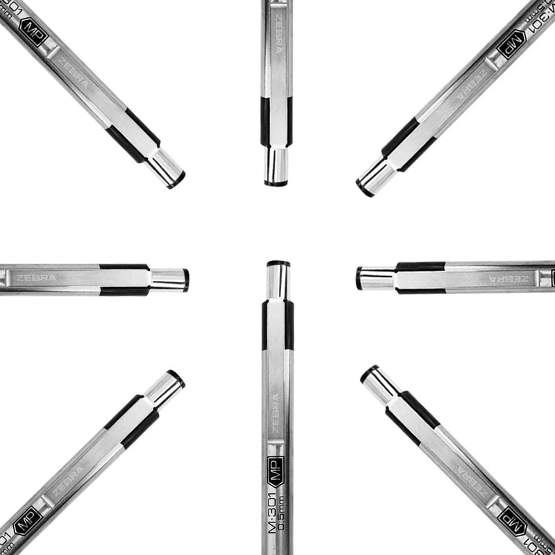 Lapicero Zebra M-301 metálico 0.5mm. – Du Papier México