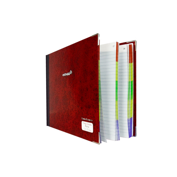 Libro Florete Forma Italiana rayado 0124 con 96 hojas. – Du Papier México