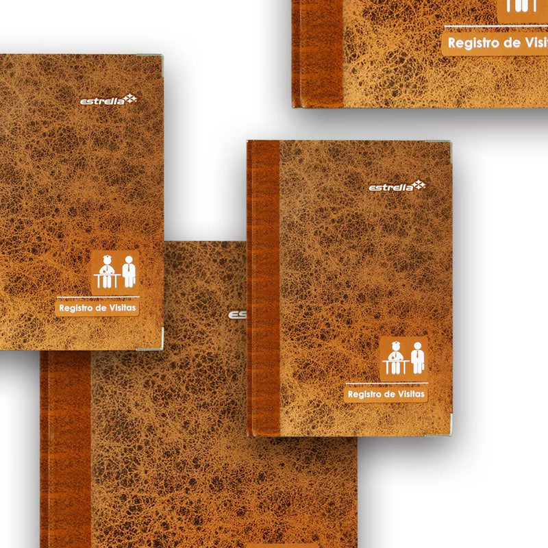 Libro Florete Registro de visitas rayado 0121 con 96 hojas. – Du Papier ...