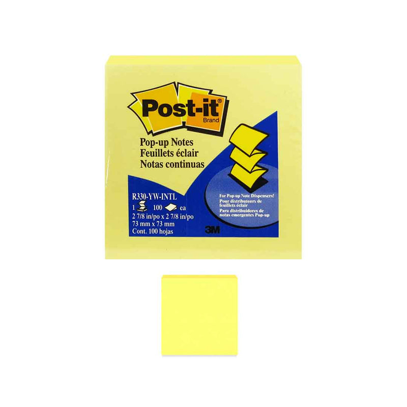 Post-it Notas adhesivas Pop up acordeón 3" x 3". – Du Papier México