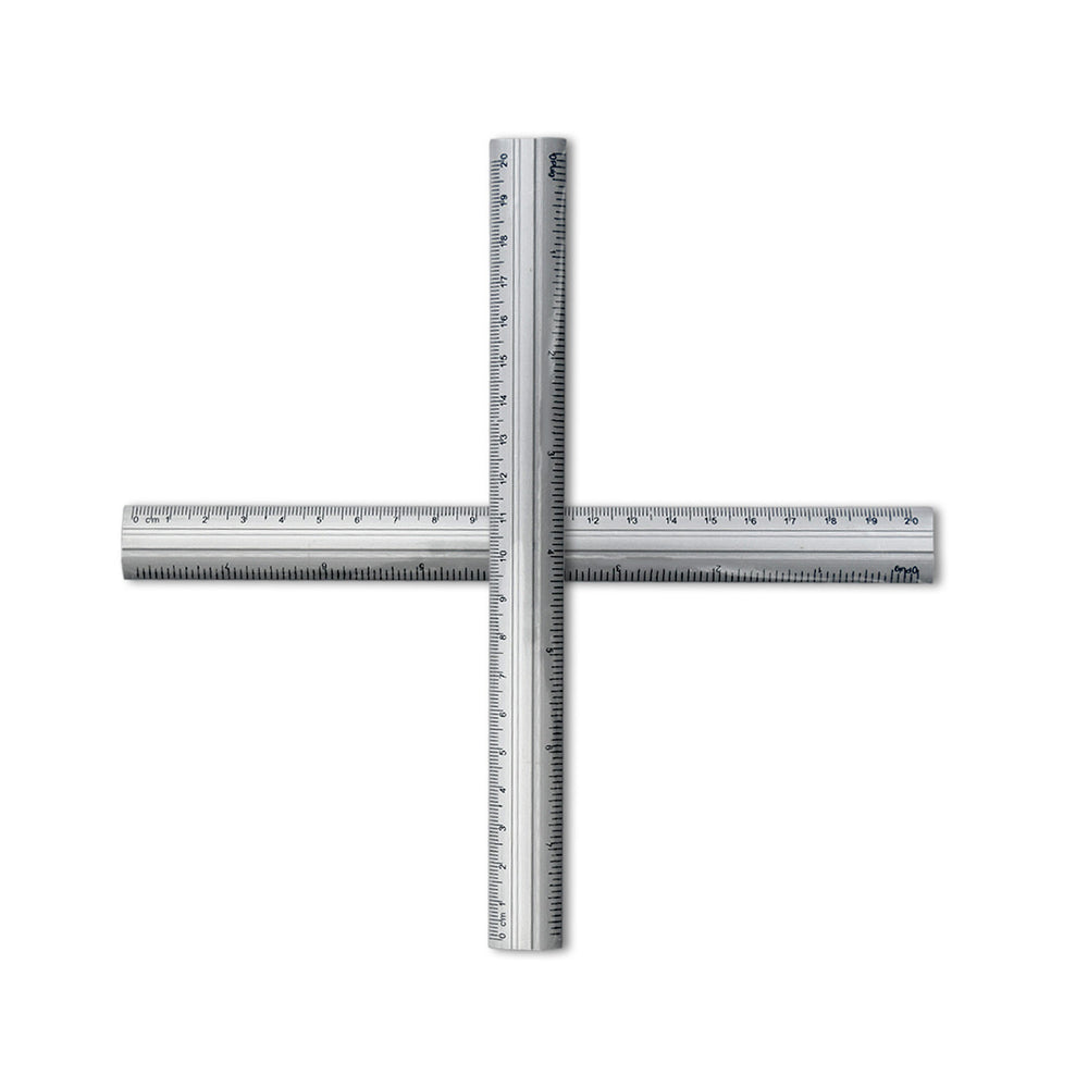 Regla metálica de 20 cm / 30 cm. – Du Papier