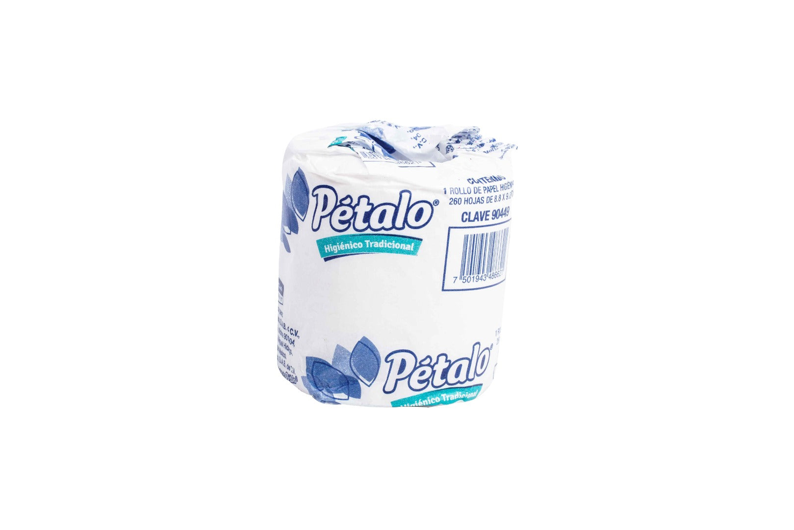 Rollo de papel higiénico Pétalo tradicional 90449 – Du Papier México
